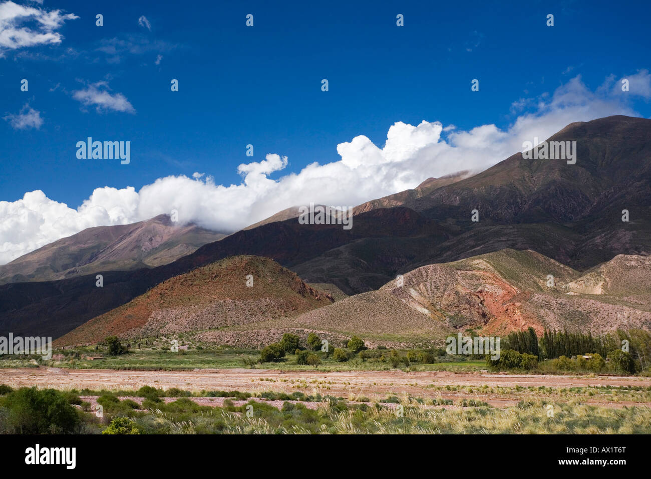Landscape Quebrada de Humahuaca, Argentina, South America Stock Photo ...