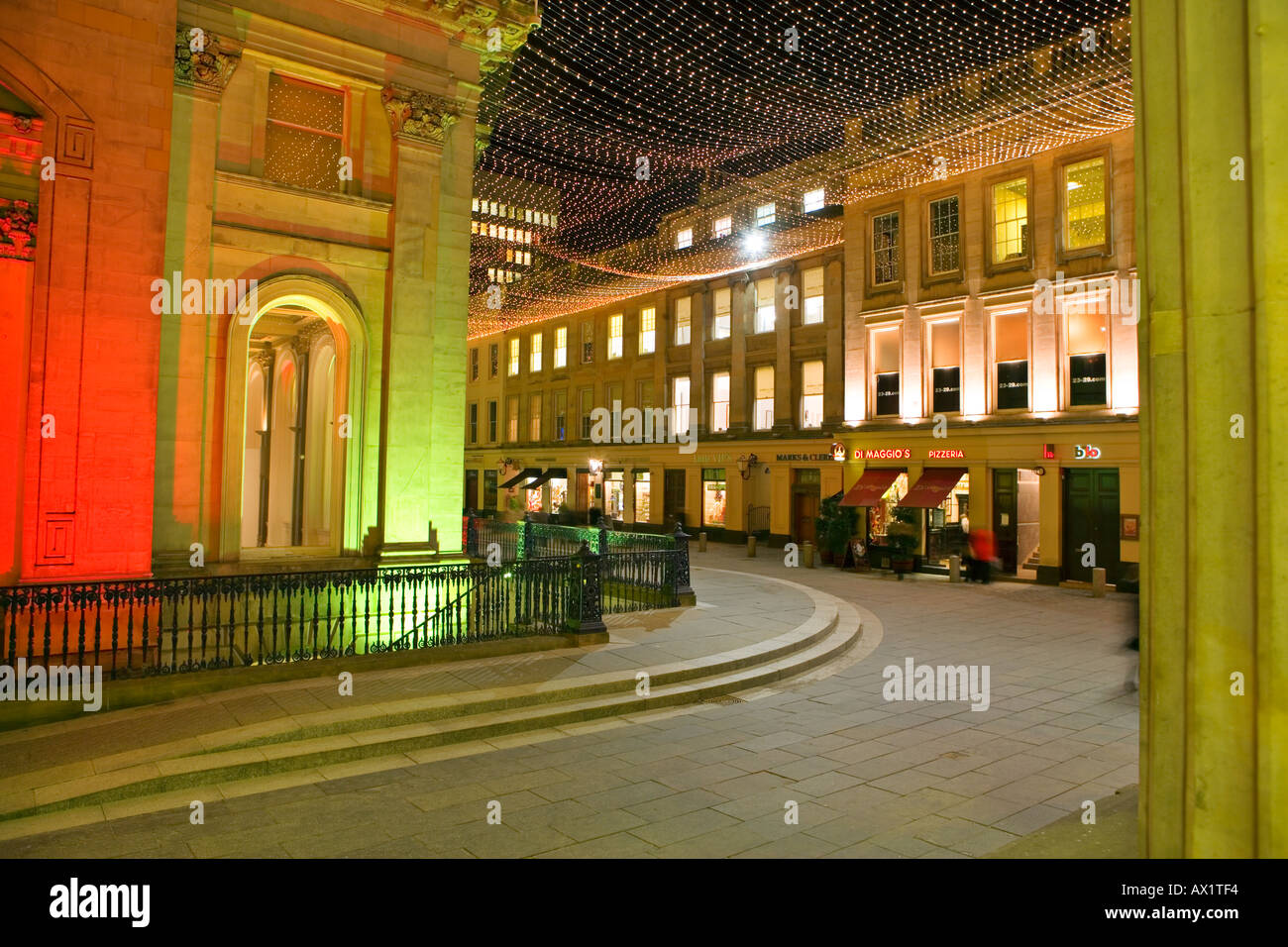 Royal exchange square glasgow hi-res stock photography and images - Alamy