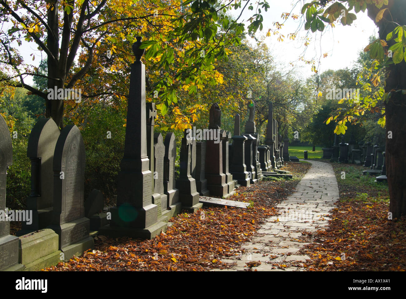 Leeds cemetery hi-res stock photography and images - Alamy
