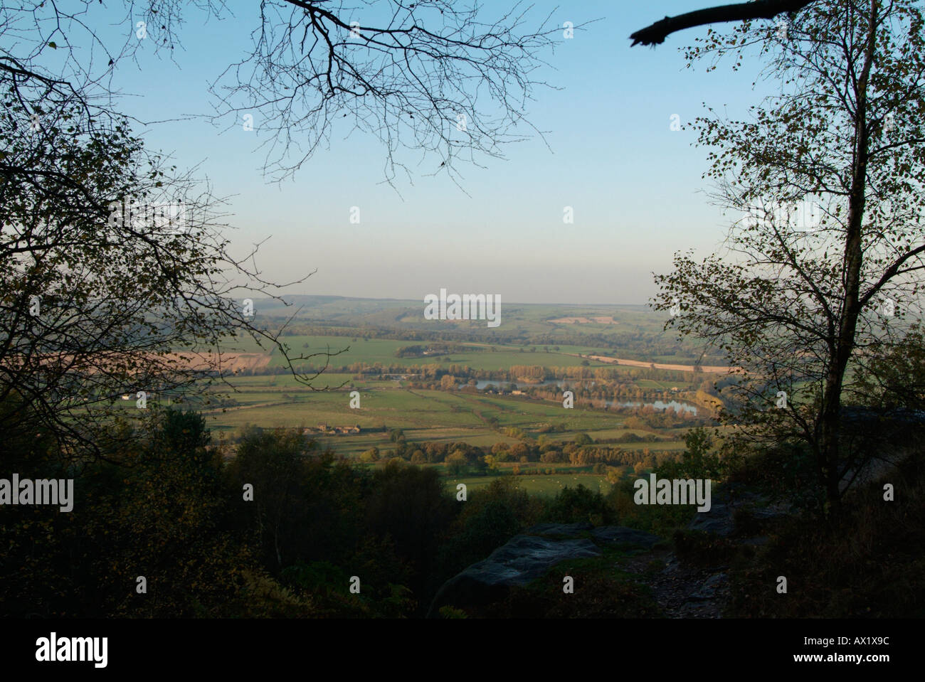 View of otley from the chevin hi-res stock photography and images - Alamy