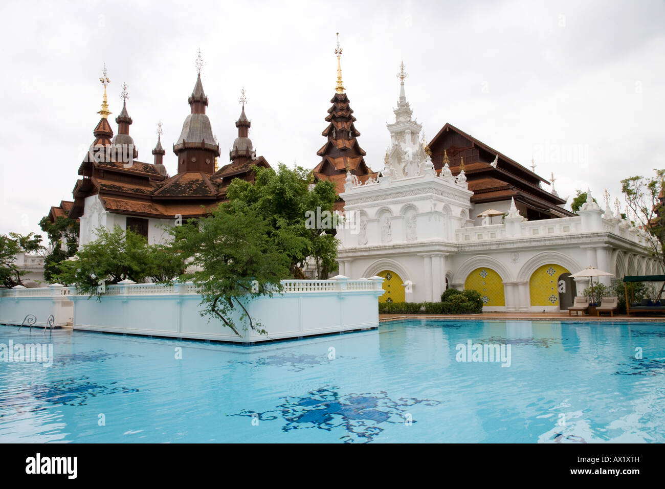 Thailand Chiang Mai Mandarin Oriental Resort Stock Photo - Alamy