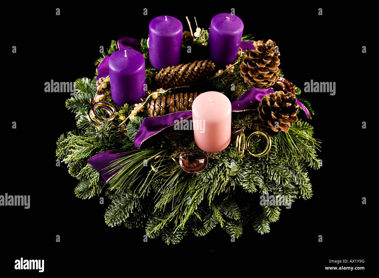 Adventkranz hi-res stock photography and images - Alamy