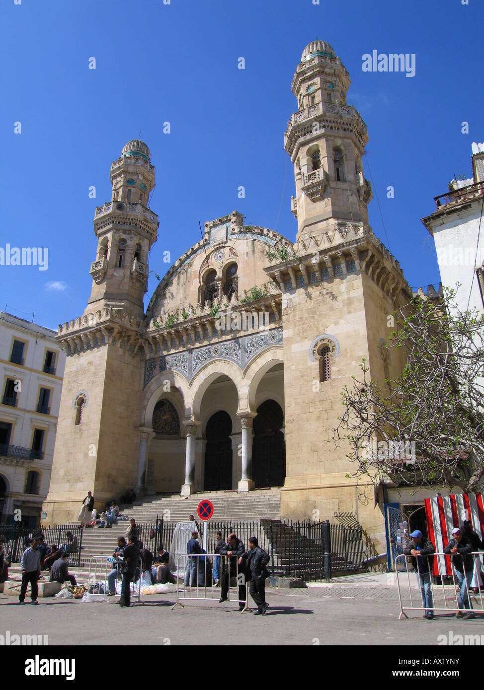 Mosque Djamaa Ketchaoua (cathedral during French occupation), Algiers ...
