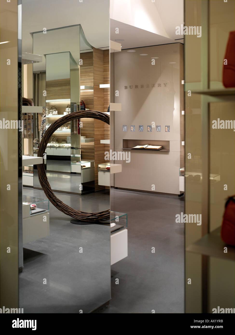 Burberry, store, interior hi-res stock photography and images - Alamy