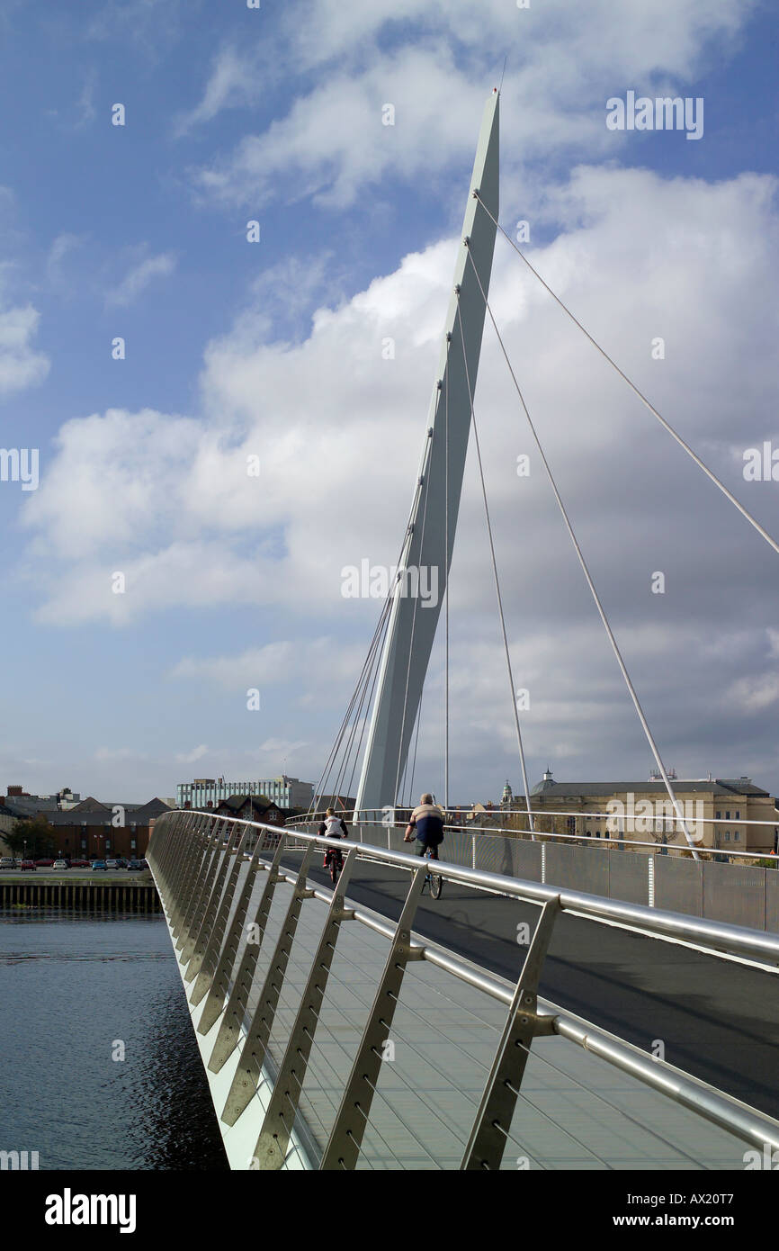 SAIL BRIDGE, WILKINSON EYRE, SWANSEA, UNITED KINGDOM Stock Photo - Alamy