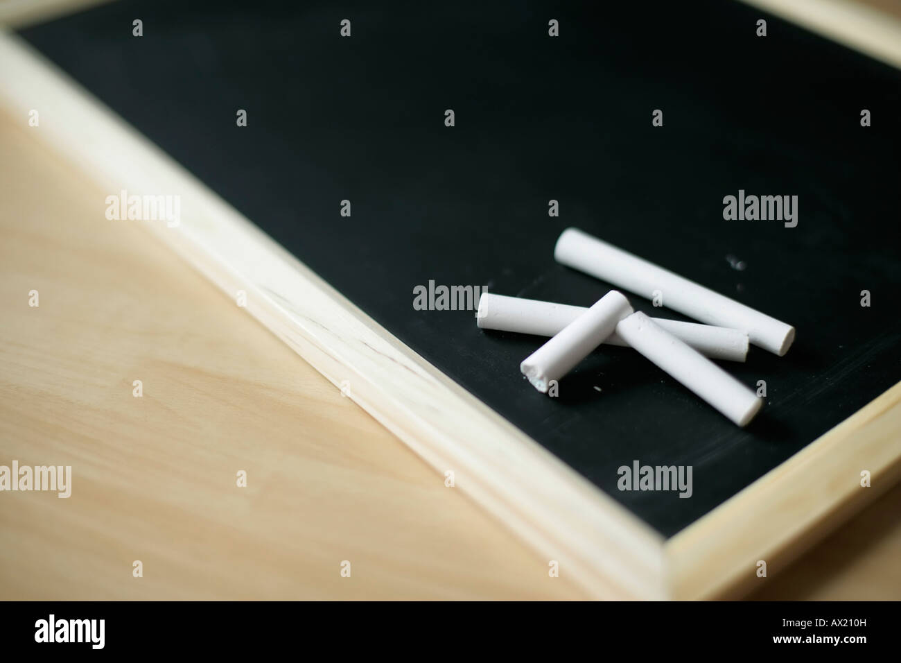 White chalk on a chalkboard, close-up Stock Photo - Alamy