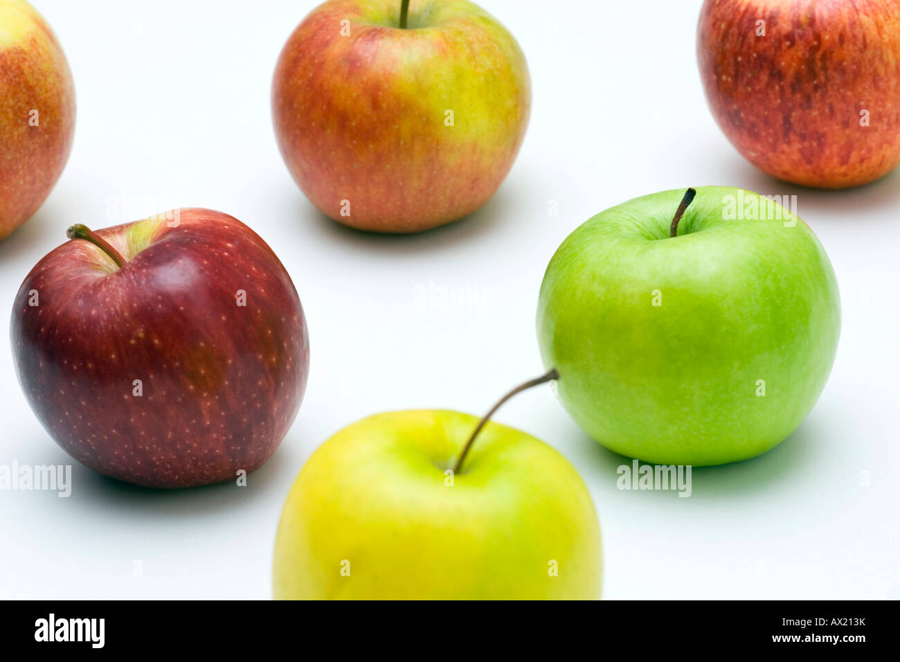 Multi colored apples hi-res stock photography and images - Alamy