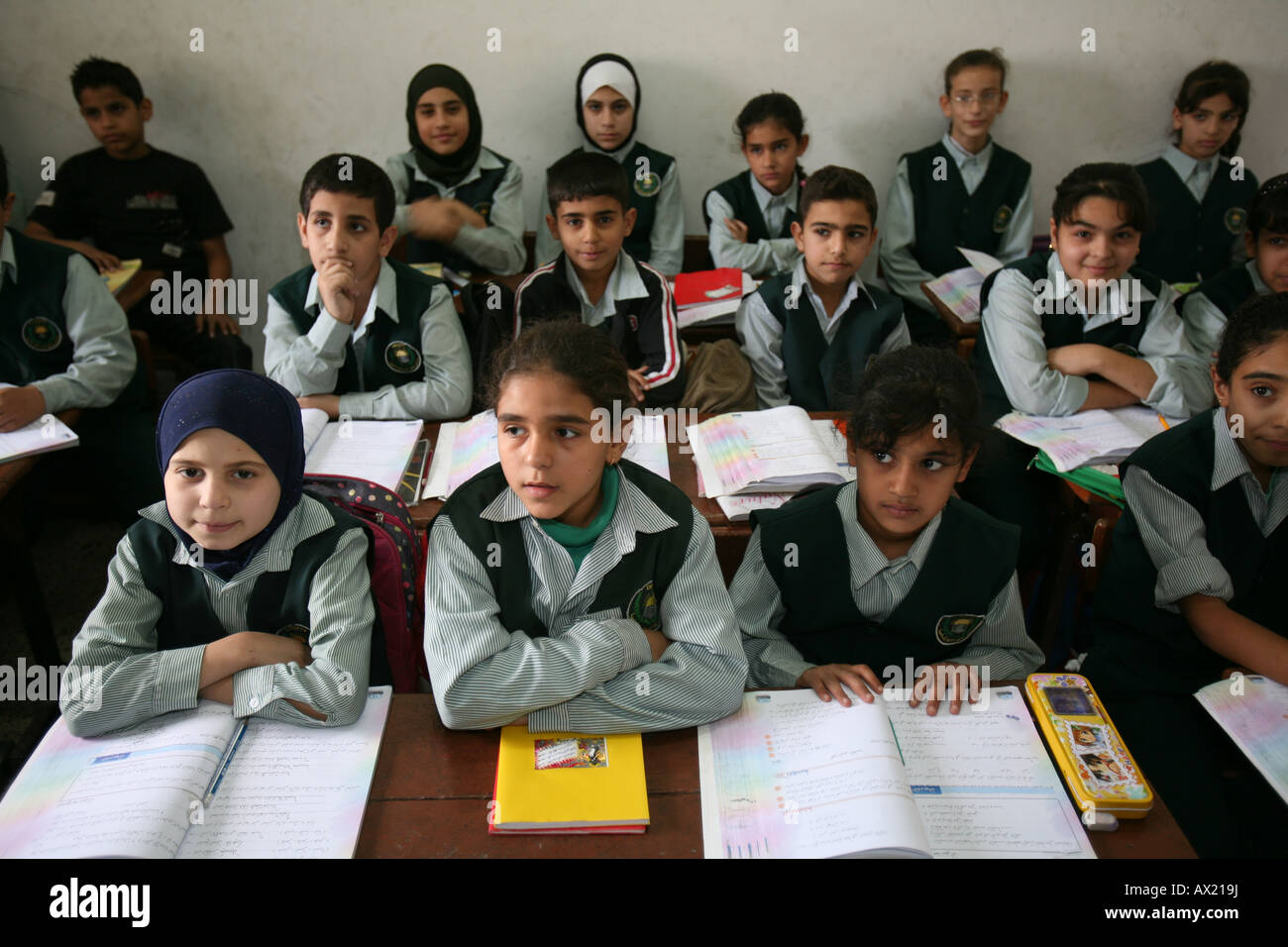 Many Iraqi refugees have settled in Amman Jordan and their children go ...