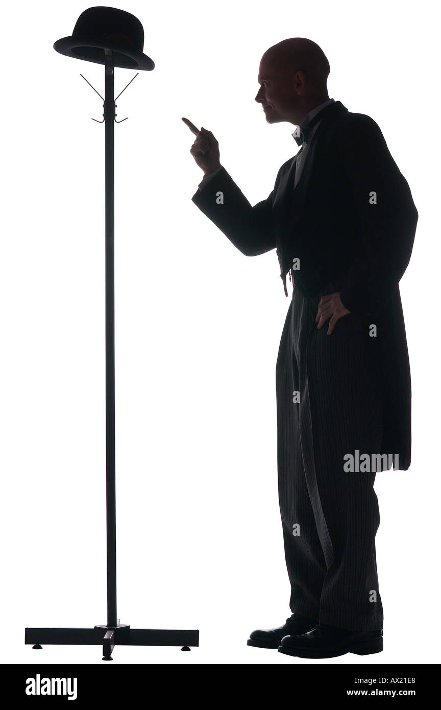 Top hat standing Cut Out Stock Images & Pictures - Alamy