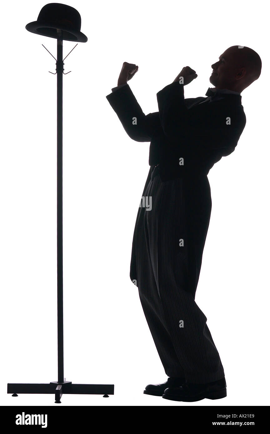 Top hat standing Cut Out Stock Images & Pictures - Alamy