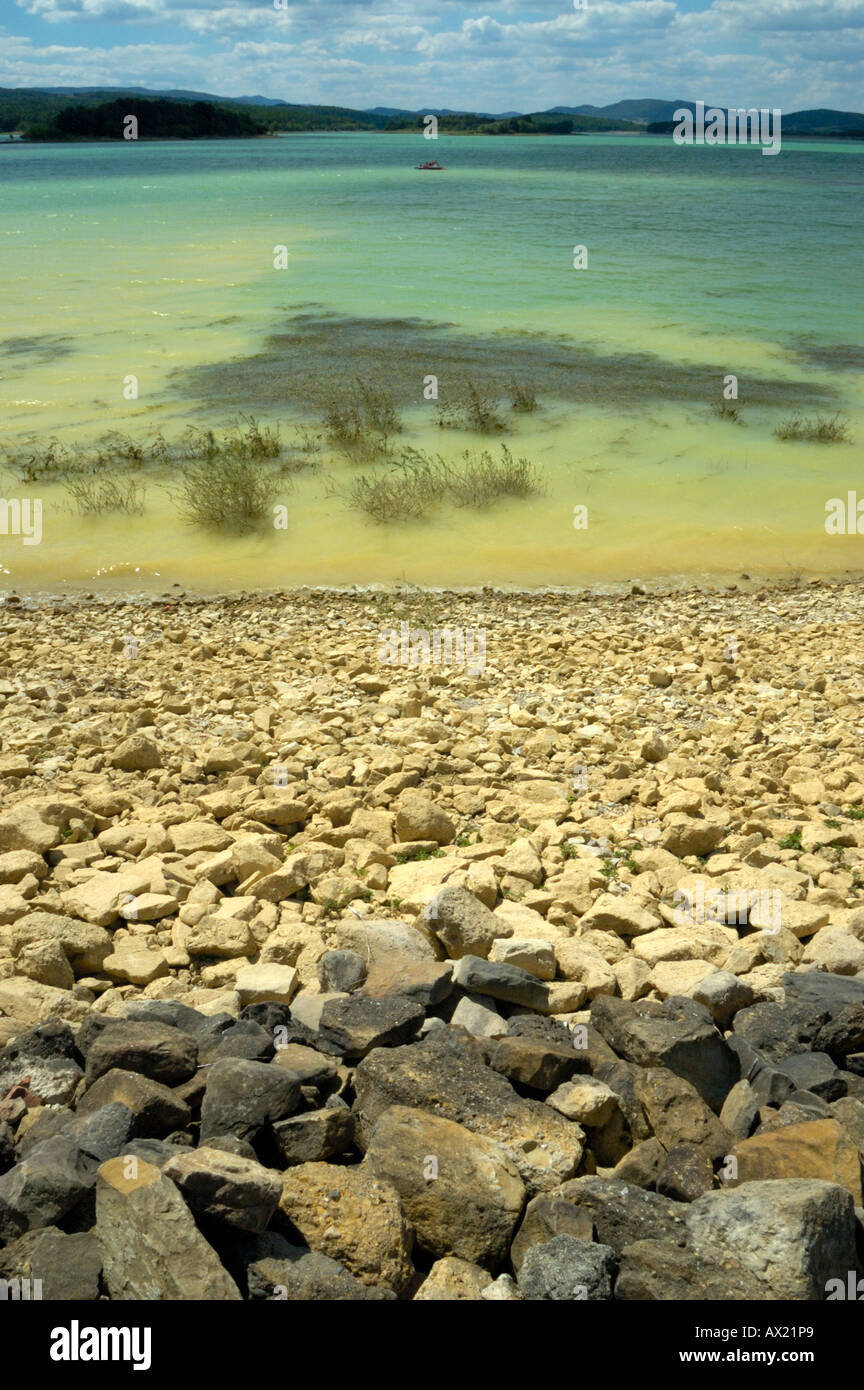 lac de montbel in the south of france near chalabre Stock Photo - Alamy