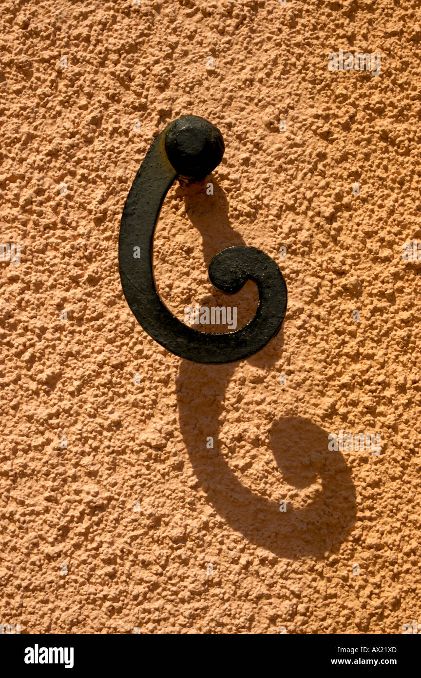 window shutter clip in the south of france Stock Photo - Alamy