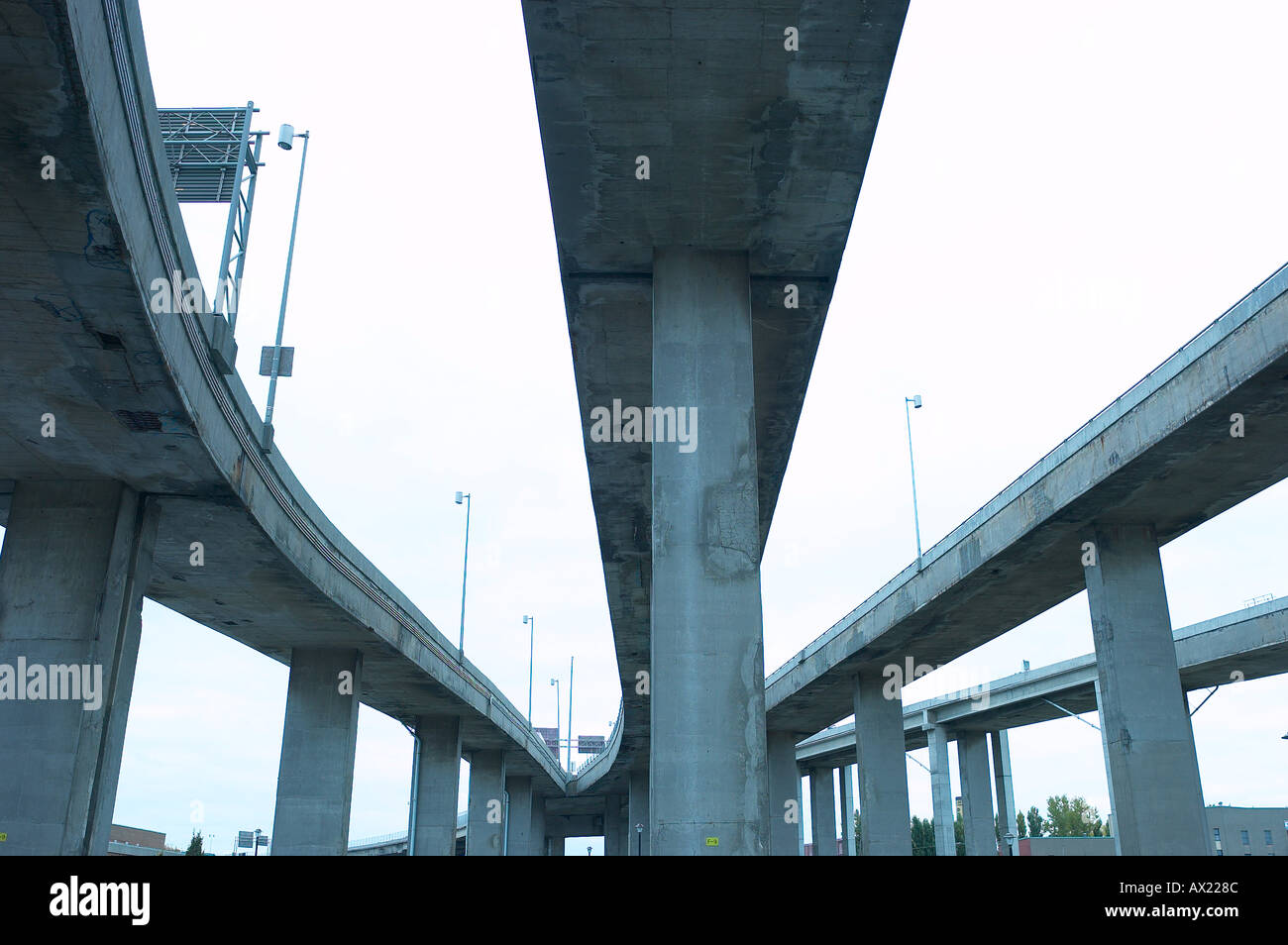Highway system a83 Stock Photo - Alamy