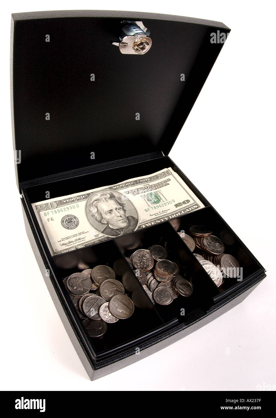 Lockbox money hi-res stock photography and images - Alamy