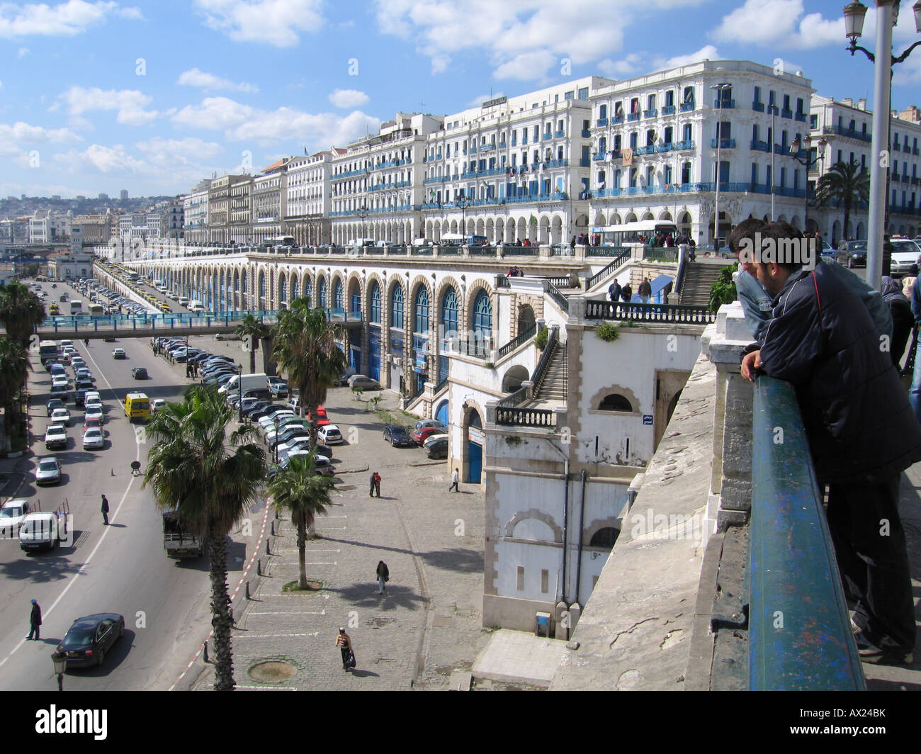 Boulevard Ernesto Che Guervara, Algiers capital city, Algeria Stock ...