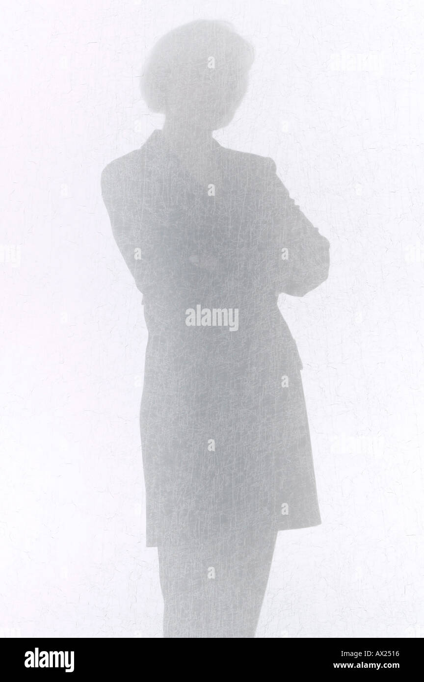 Women silhouette behind hi-res stock photography and images - Alamy