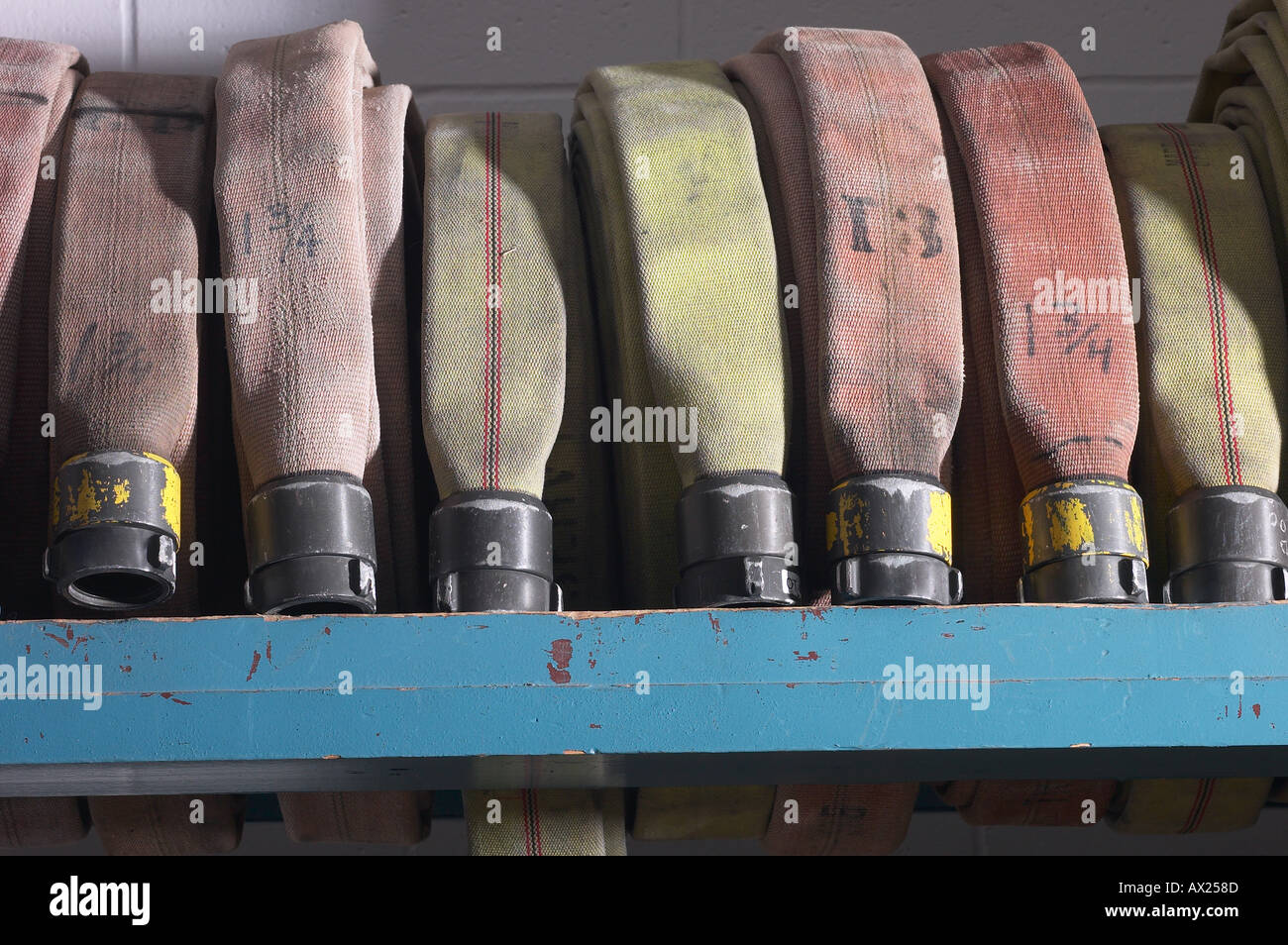 Fire hoses hi-res stock photography and images - Alamy