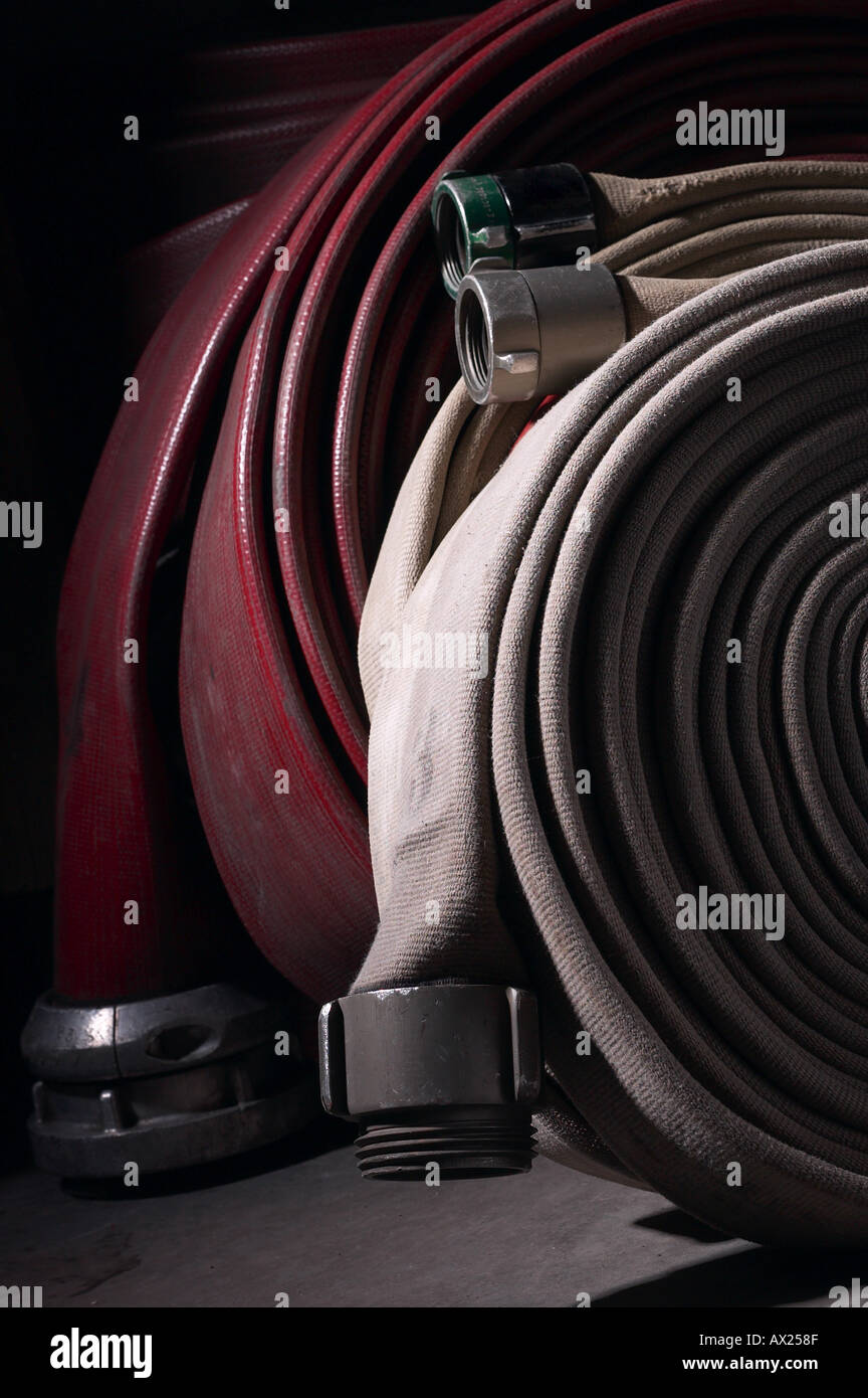 Fire hoses hi-res stock photography and images - Alamy