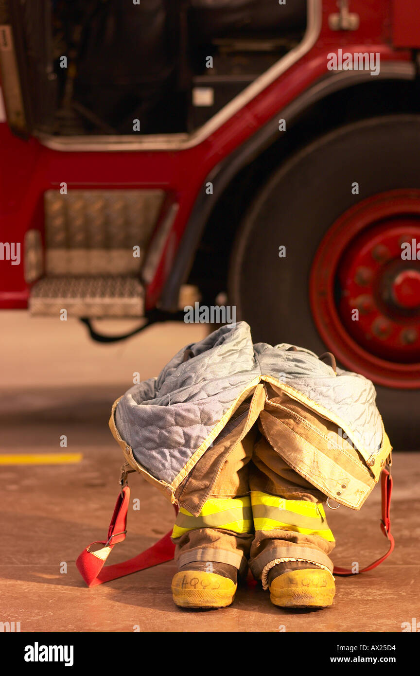 Firefighting hose truck hi-res stock photography and images - Alamy