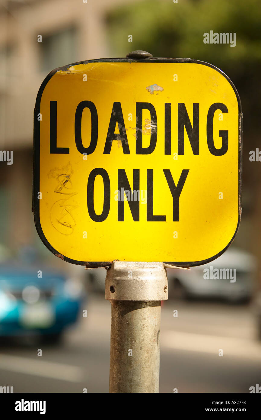 Restriction loading sign hi-res stock photography and images - Alamy