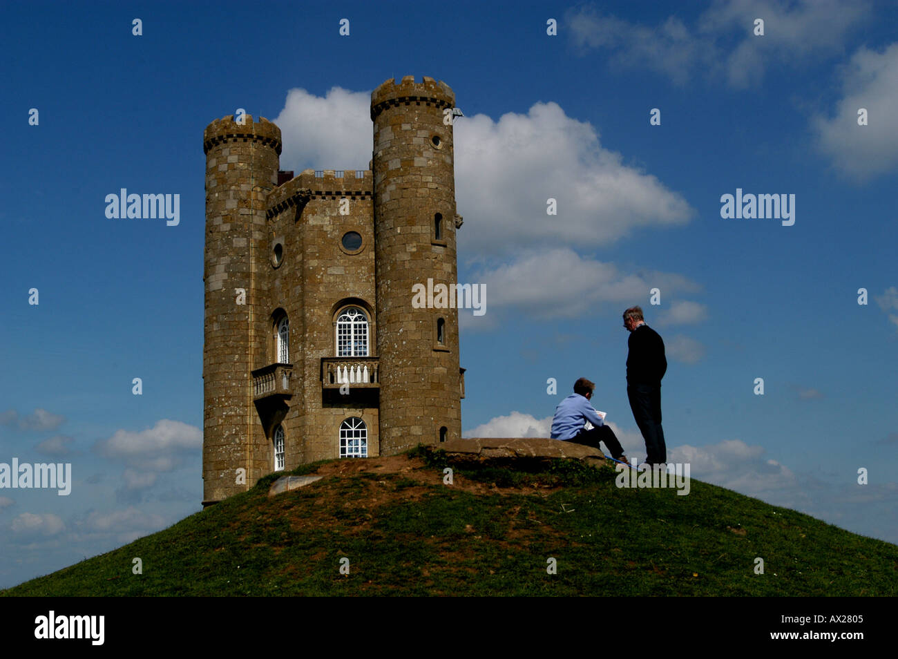 Broadway Tower in the Cotswolds Stock Photo - Alamy