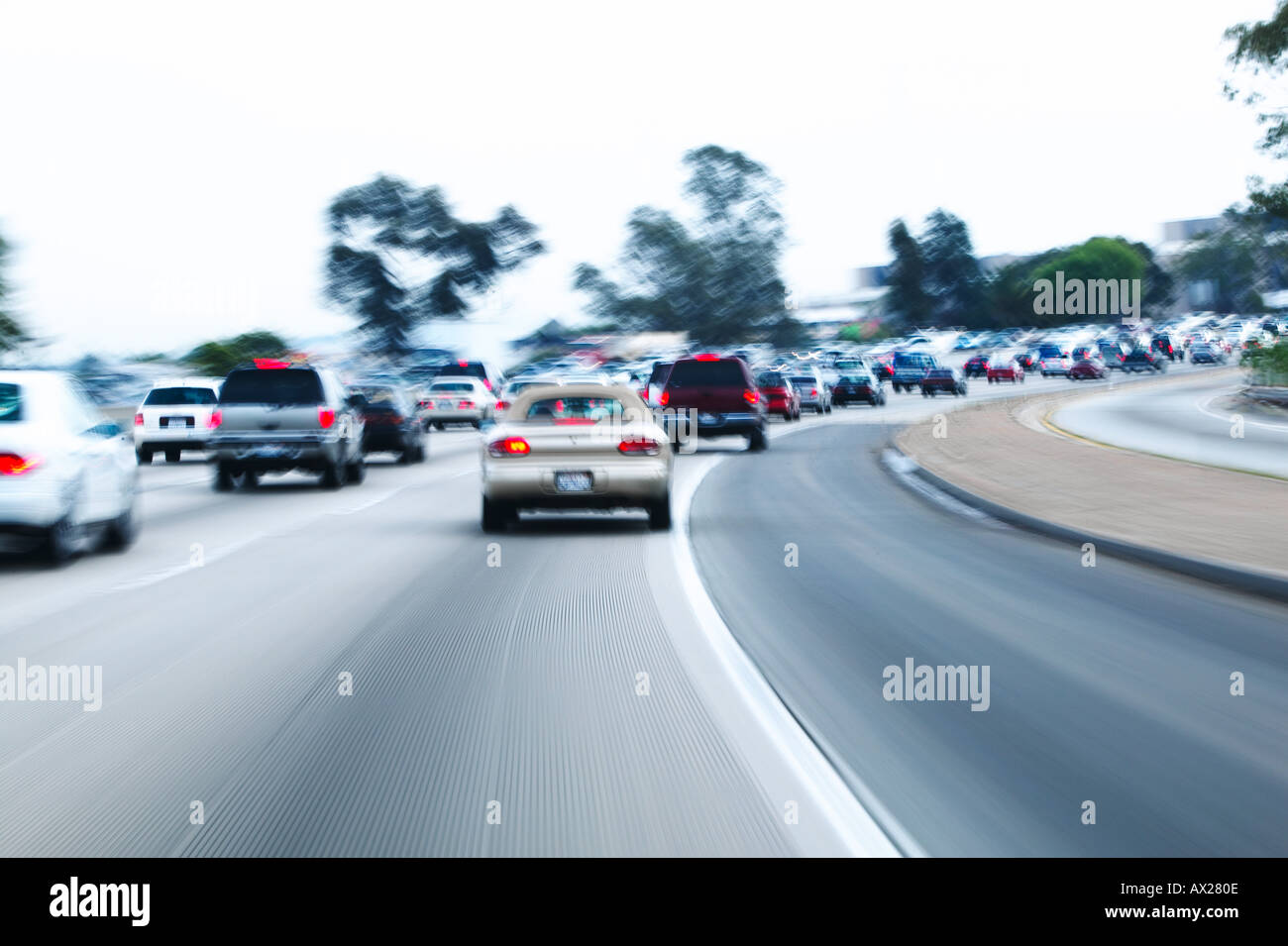 Cars on the road hi-res stock photography and images - Alamy