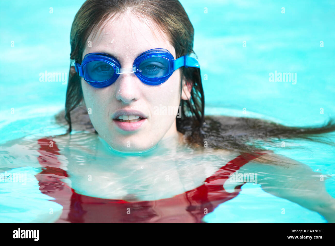 Unemotional adult female hi-res stock photography and images - Alamy