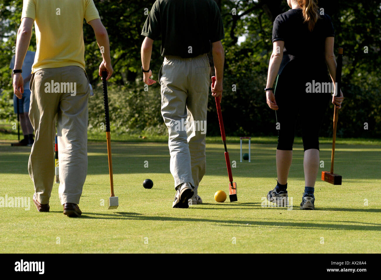 Croquet sport hi-res stock photography and images - Alamy
