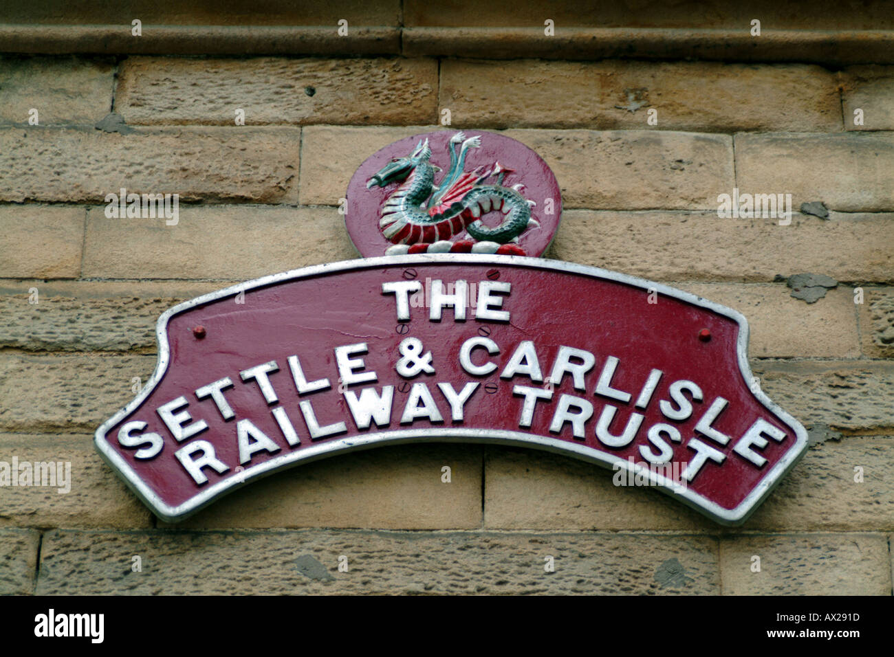 Settle and Carlisle railway trust Stock Photo - Alamy