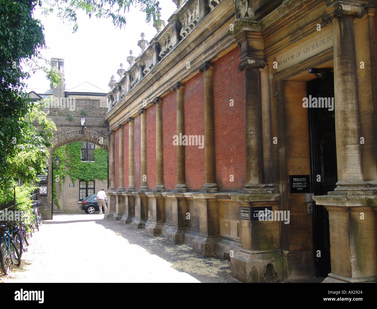 Peterhouse College Cambridge University Stock Photo - Alamy