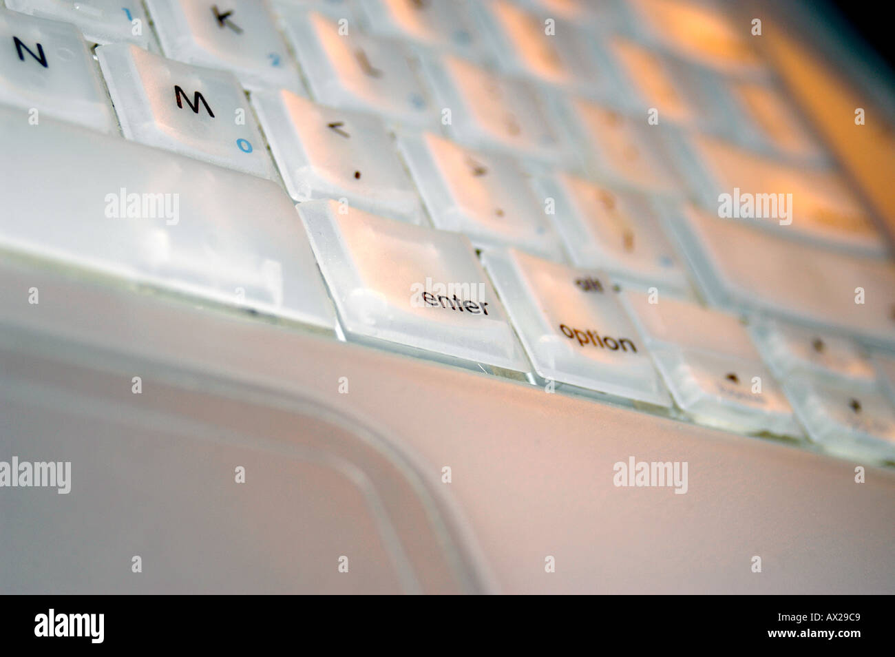 Detail of keyboard Stock Photo - Alamy