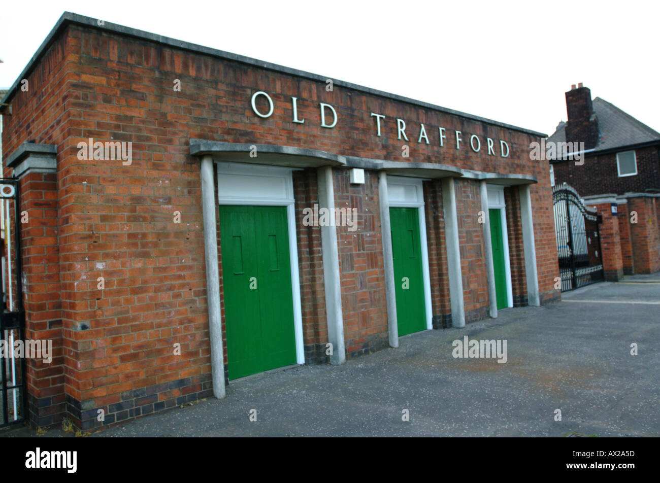 Turnstiles old trafford hi-res stock photography and images - Alamy