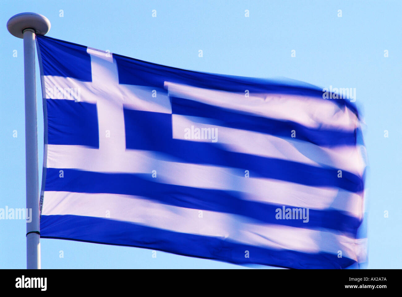 Falg greece hi-res stock photography and images - Alamy