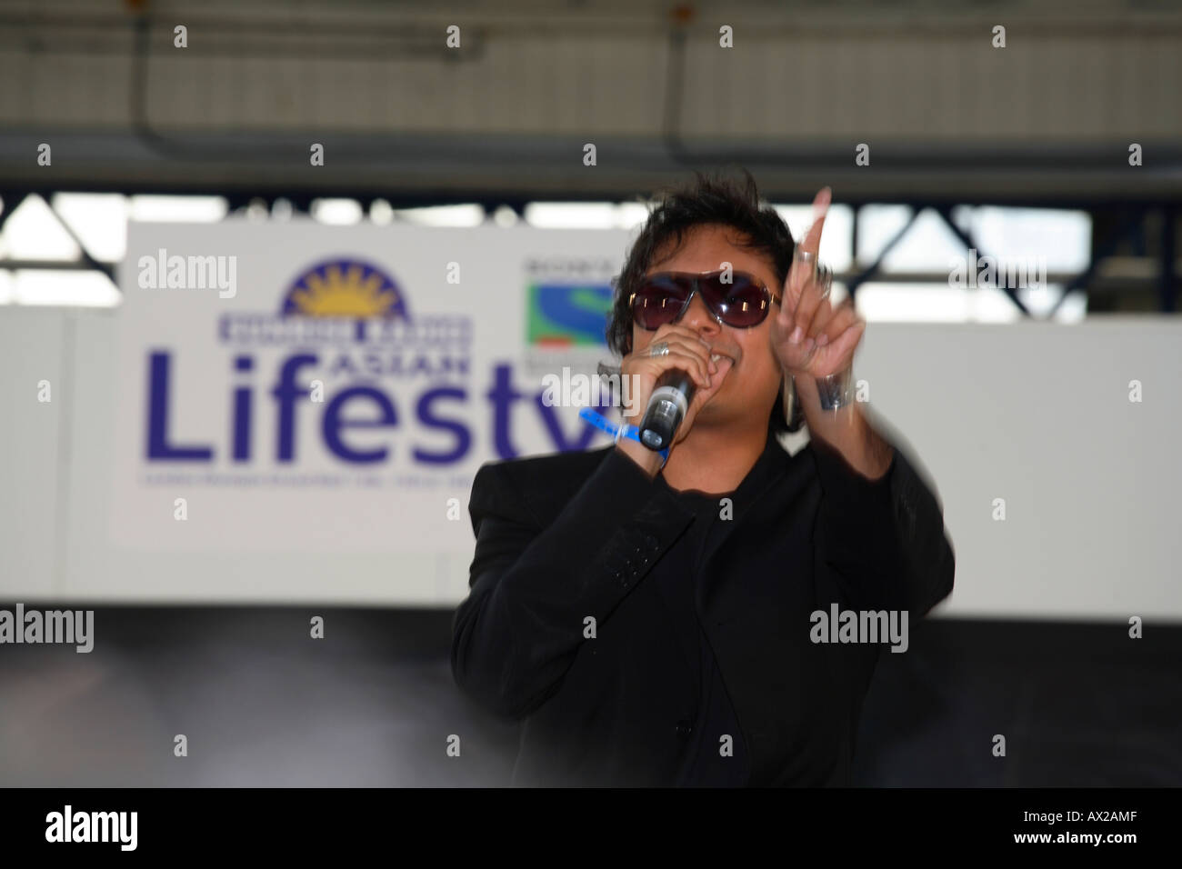Canadian Singer-Songwriter Raghav guesting at the Asian Lifestyle Show ...