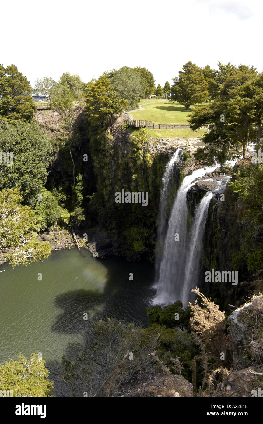 Whangarei Waterfall Stock Photo - Alamy