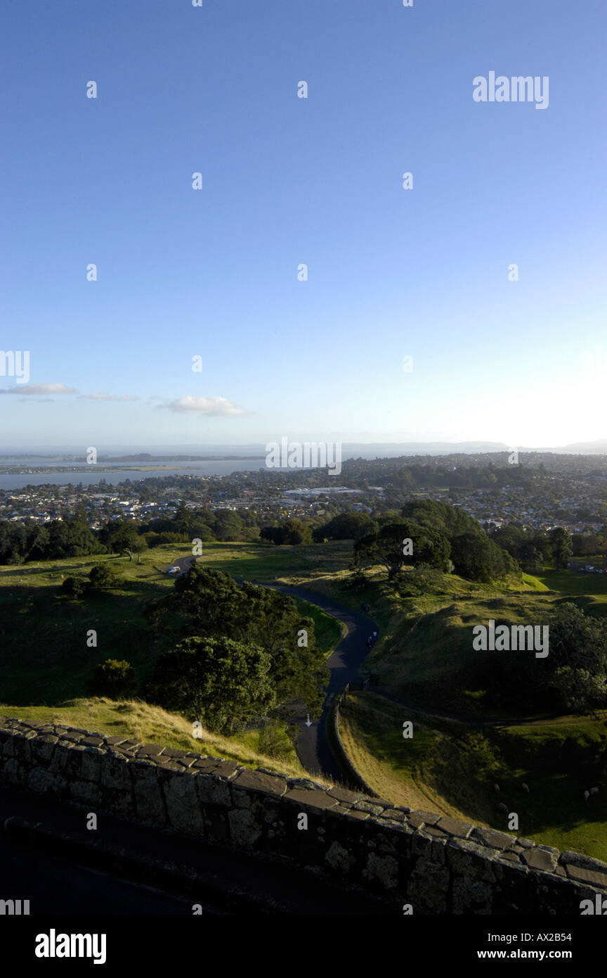 Auckland panorama from hill hi-res stock photography and images - Alamy