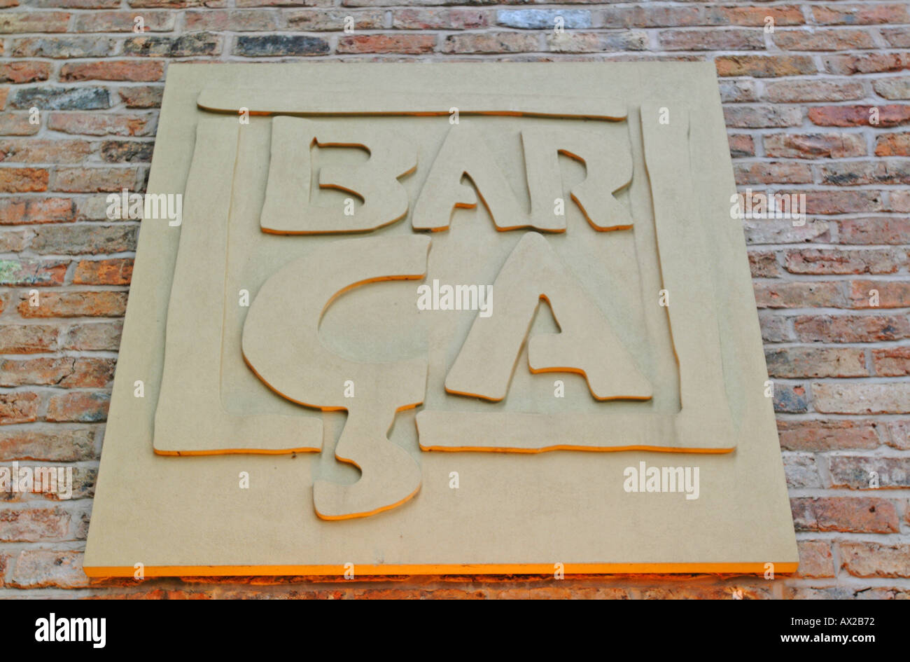 Barca bar in Manchester England Stock Photo - Alamy
