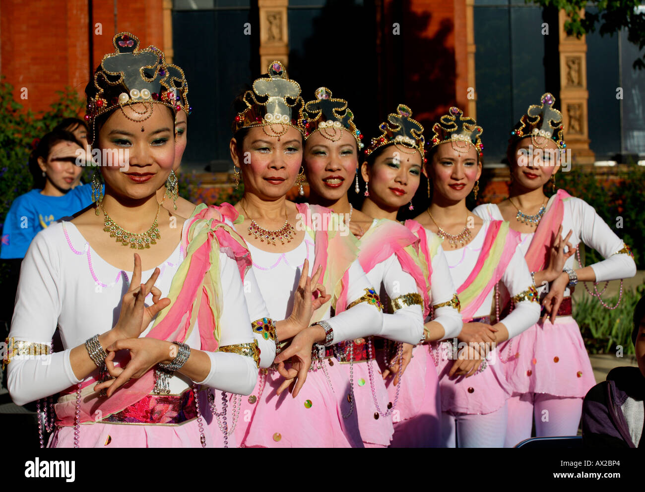 Seven Dancers from the London Fo Guang Shan Buddhist Temple adopt shuni ...