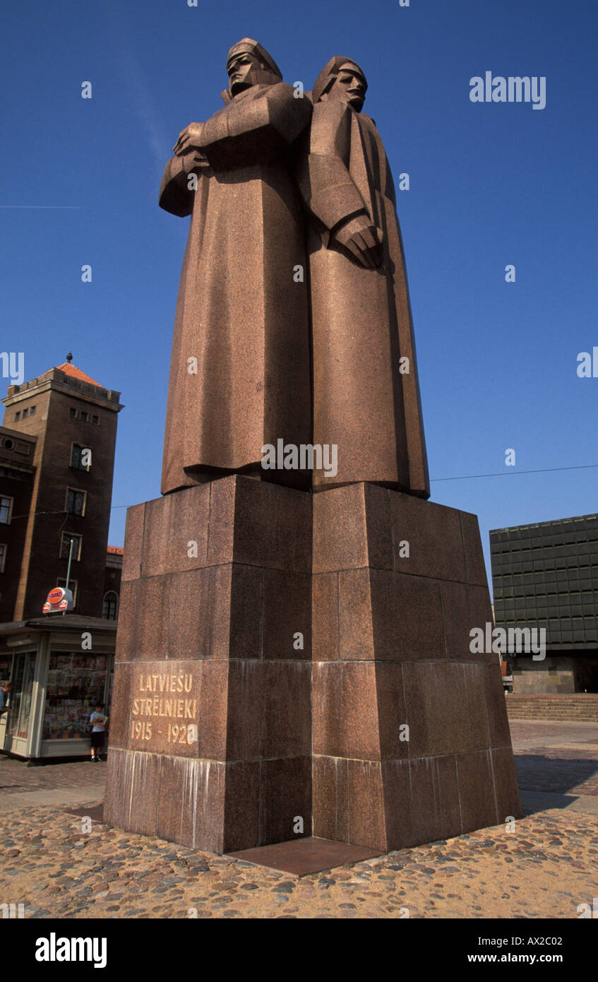 Memorial to soldiers World War I Riga Latvia Stock Photo - Alamy