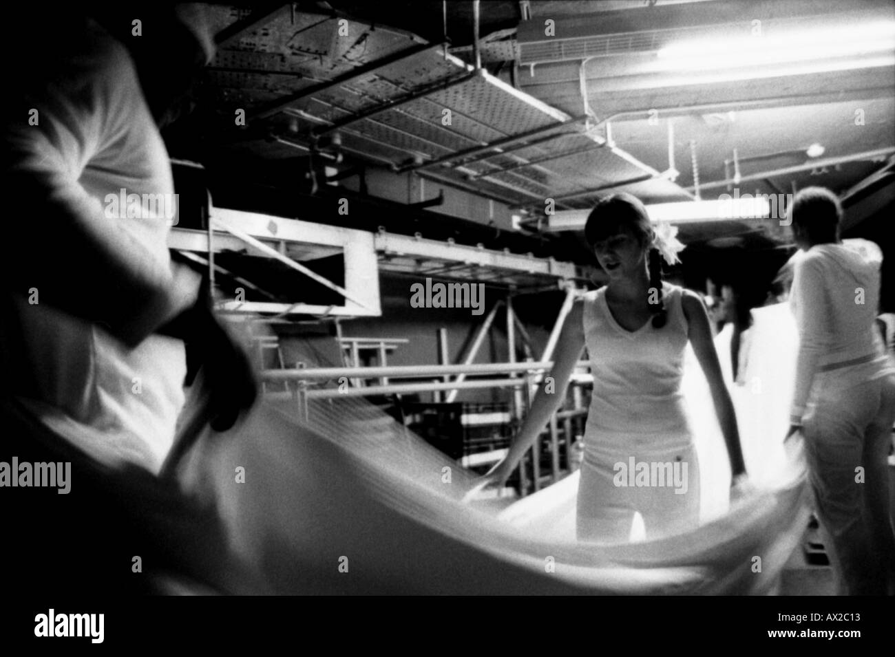 Backstage lighting Black and White Stock Photos & Images - Alamy