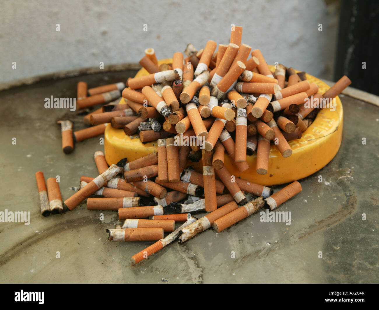 Full Ashtray NH State Fire Marshal's Office Put Cigarettes Out All