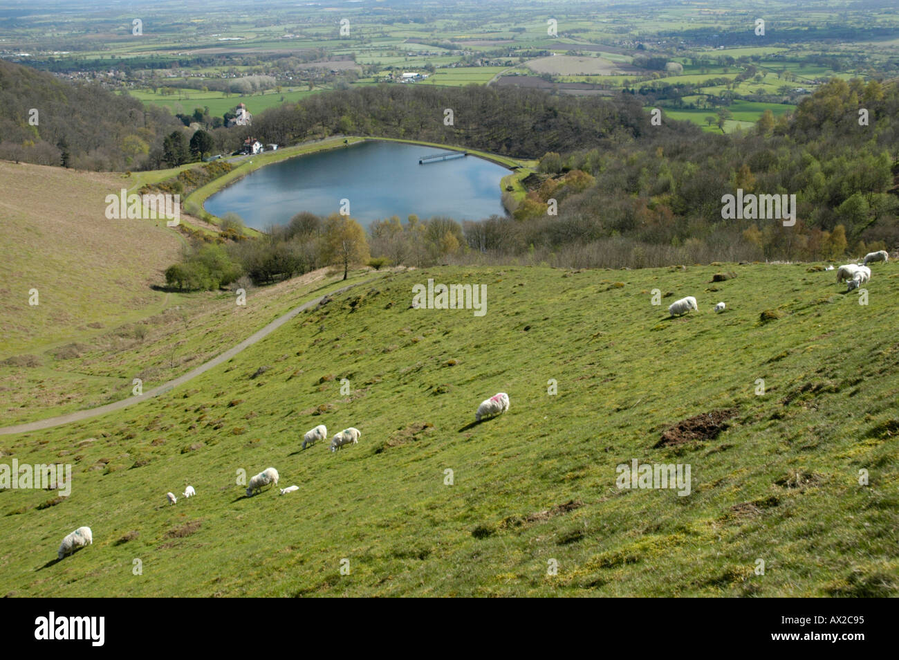 Malvern hills reservoir england uk hi-res stock photography and images ...