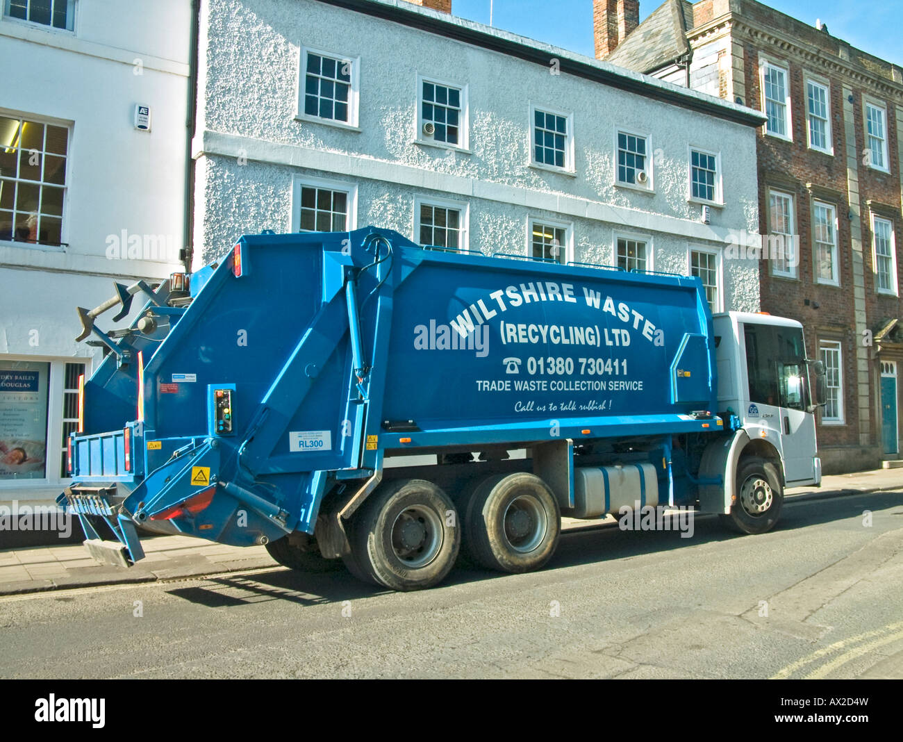 Waste collection vehicle hi-res stock photography and images - Alamy