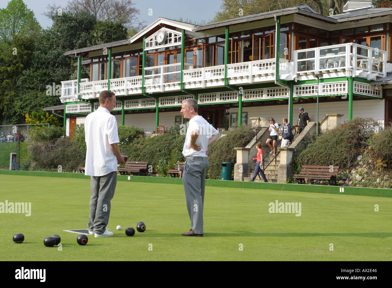 Lawn bowls game hi-res stock photography and images - Alamy