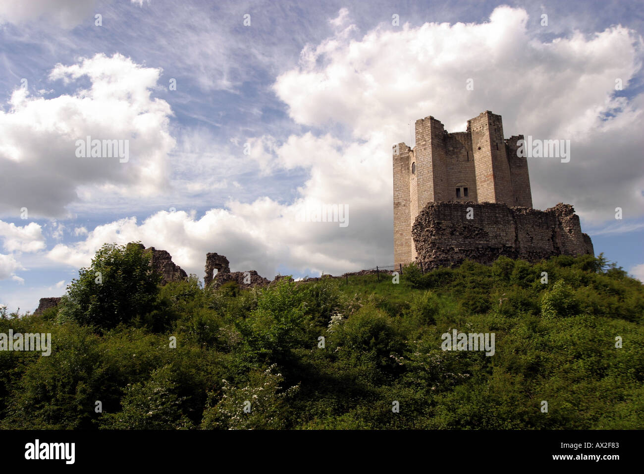 Conisbrough castle doncaster south yorkshire hi-res stock photography ...