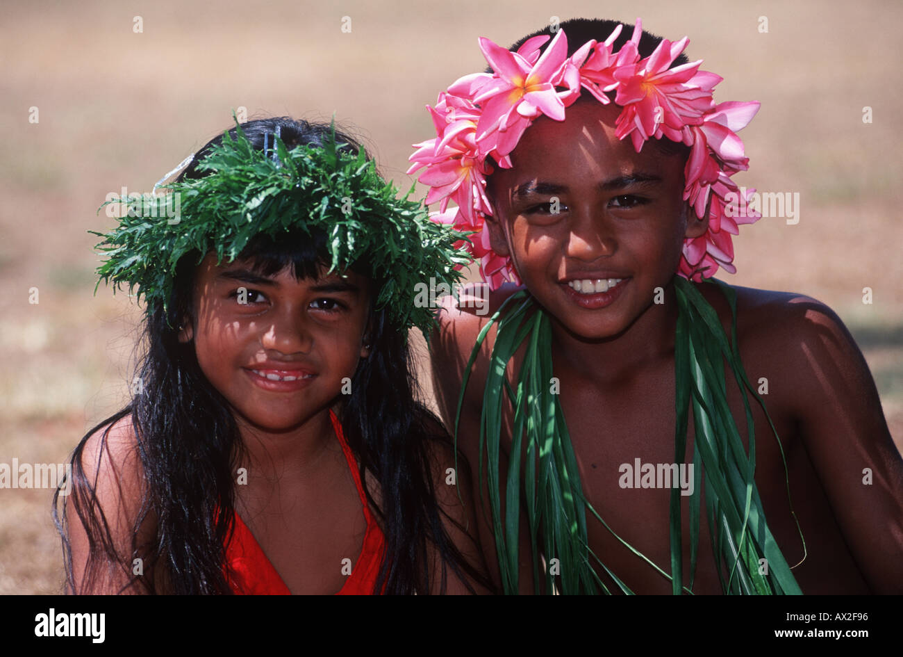 Cook island children hi-res stock photography and images - Alamy
