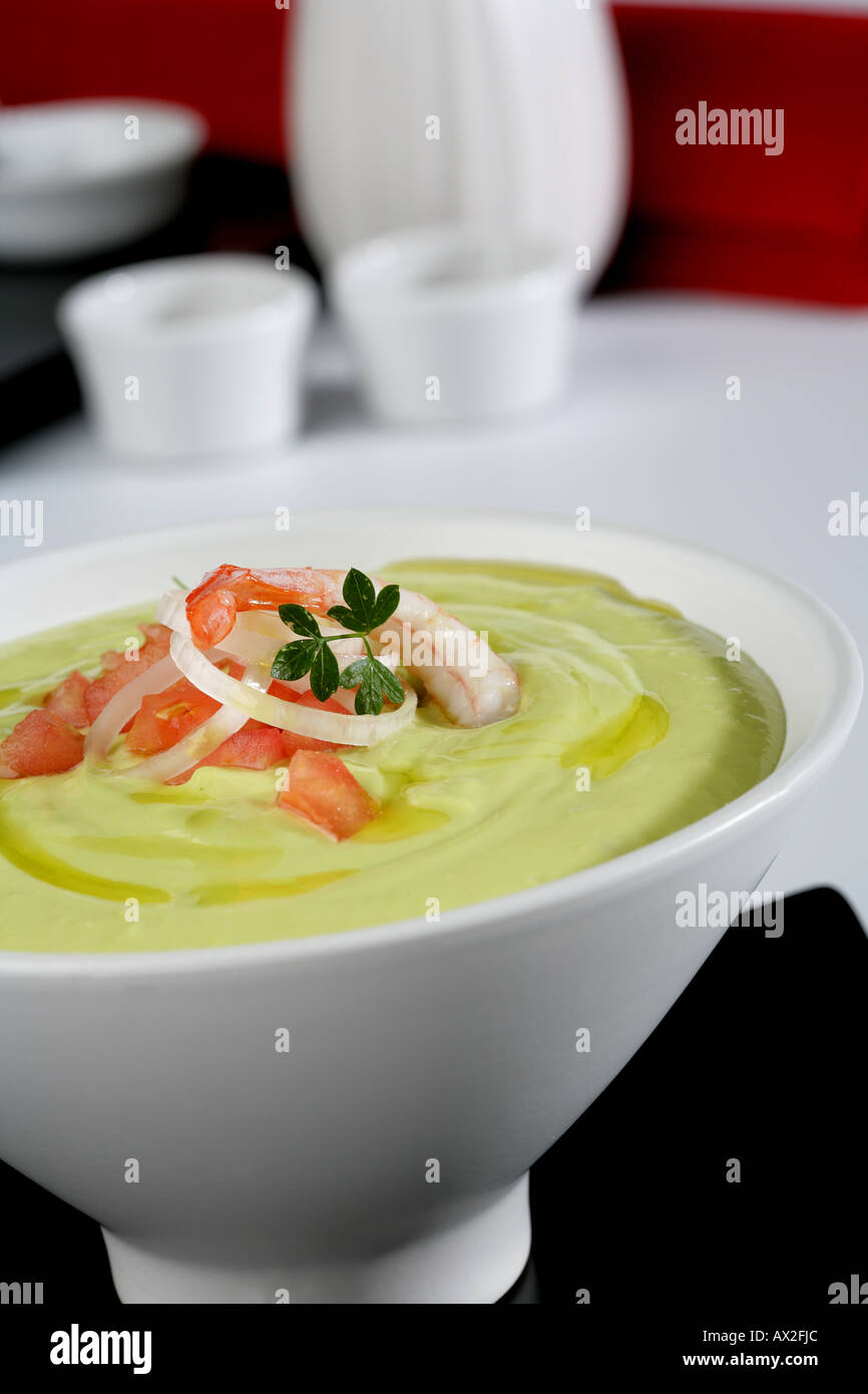 Avocado soups hi-res stock photography and images - Alamy