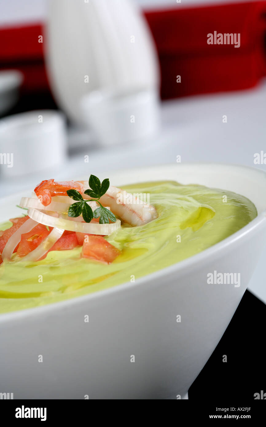 Avocado soups hi-res stock photography and images - Alamy