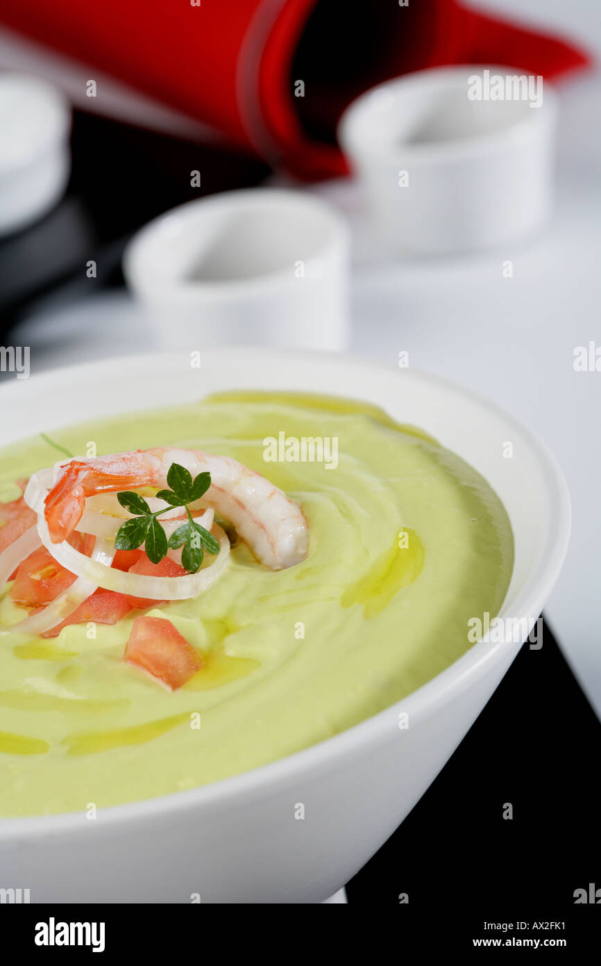 Avocado soups hi-res stock photography and images - Alamy