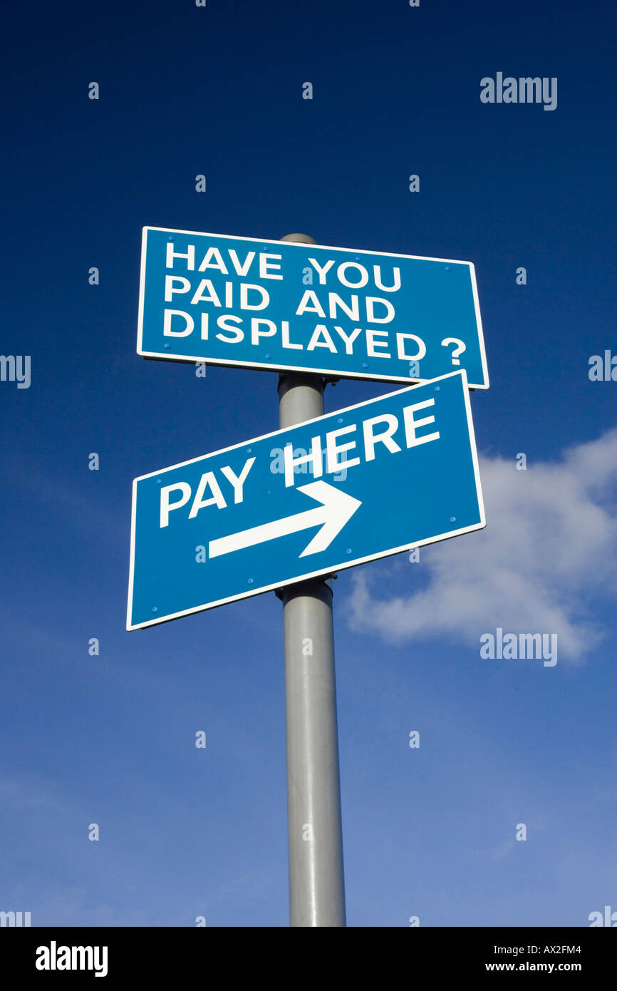 car park sign Stock Photo - Alamy